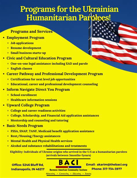 Enrollment Form Bacis Newly Added Programs For The Ukrainians