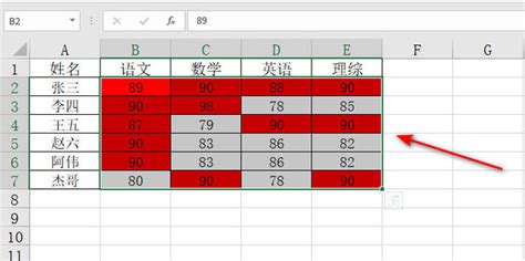 Excel怎么将高于平均分的用颜色标记出来 360新知