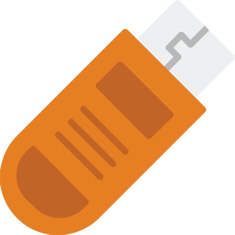 Usb Stick Generic Color Fill Icon Usb Stick Generic Color Fill Icon