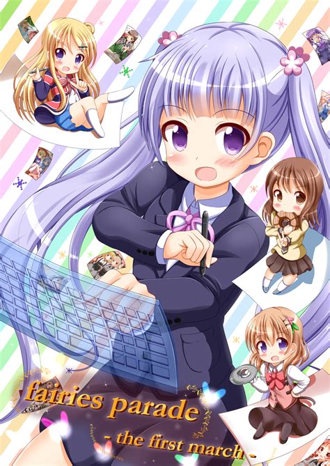 Safebooru 4girls D D Ama Usa An Uniform Amayadori Machi Bangs