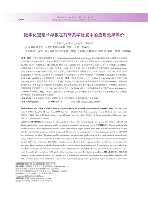 Evaluation Of The Effect Of Digital Crown Extension Guide In Aesthetic