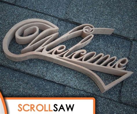 Welcome Sign Scroll Saw Project Scroll Saw Patterns Free Scroll Saw Scroll Saw Patterns