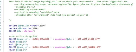 Post Restore Process