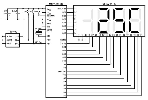 Interfacing The Msp430 And Tmp100 Temperature Sensor Application