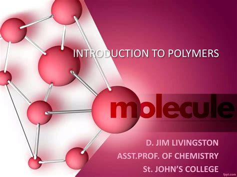 Polymer Chemistry Ppt