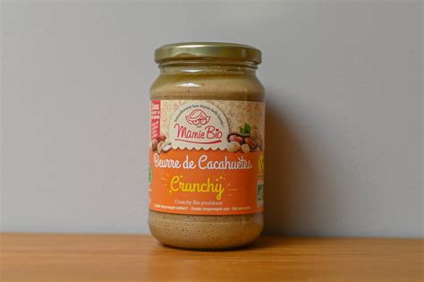 Beurre de cacahuètes crunchy Mamie Bio Bio ByO Votre magasin
