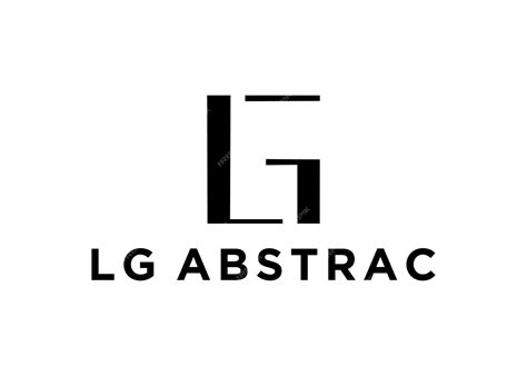 Premium Vector Lg Logo Design Vector Illustration