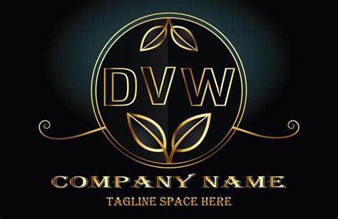Premium Vector Dvw Letter Logo