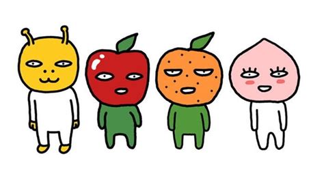 카톡 캐릭터들의 데뷔전 ‘연습생 시절 모습 사진 4장 귀여운 낙서 캐릭터 개발 그리기 튜토리얼