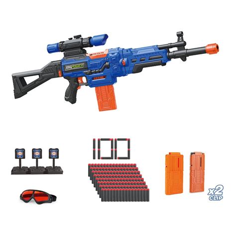 Buy Bigpower Electric Automatic Dart Blaster Motorized Sniper Toy S