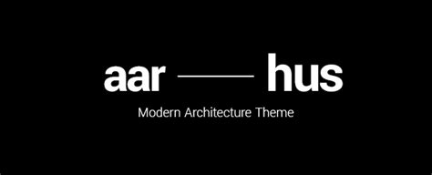 Aarhus Modern Architecture Theme Code Market
