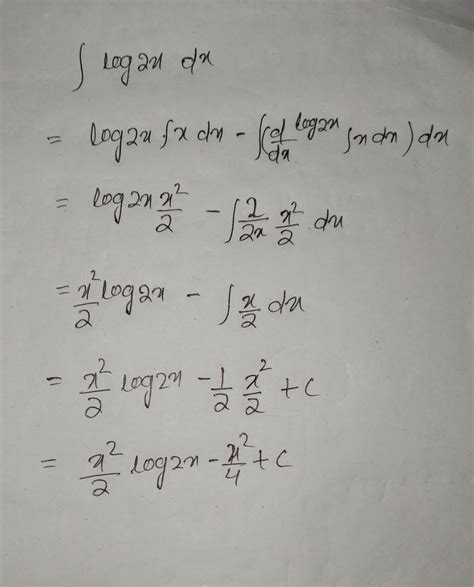 Integration Of Log2x