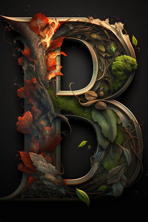 Download Ai Generated B Letter B Royalty Free Stock Illustration