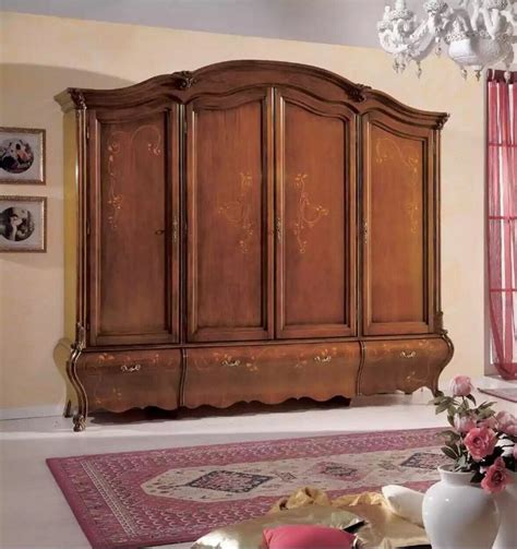 Jvmoebel Kleiderschrank Braun Kleiderschrank Klassisch Luxus