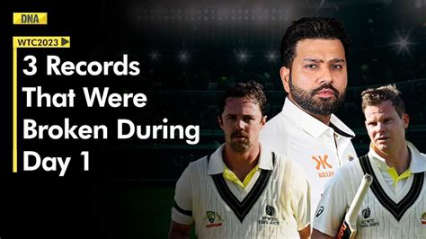 Wtc Final 3 Records That Were Broken During Day 1 Of The Ongoing Wtc