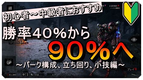 【dbd】シンギュラリティの勝率4割から9割へ～パーク構成、立ち回り、小技編～シンギュラリティ Youtube