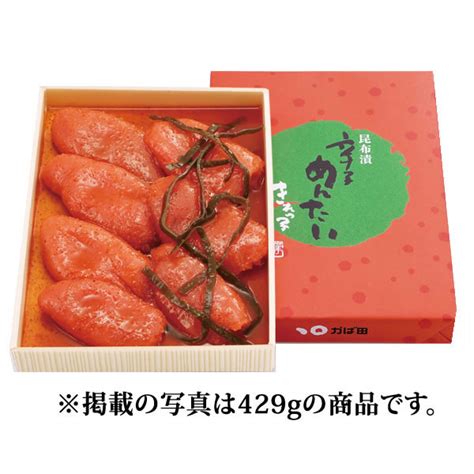 昆布漬辛子めんたい『きれっ子』716g（181051） かば田めんたい倶楽部