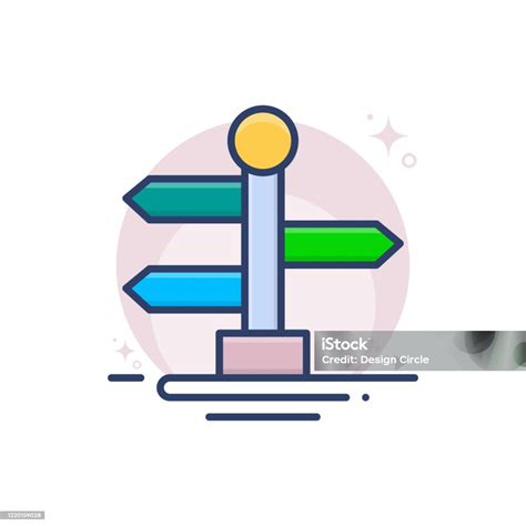 方向向量圖示向量圖形及更多指導圖片 指導 時尚物品 策略 Istock