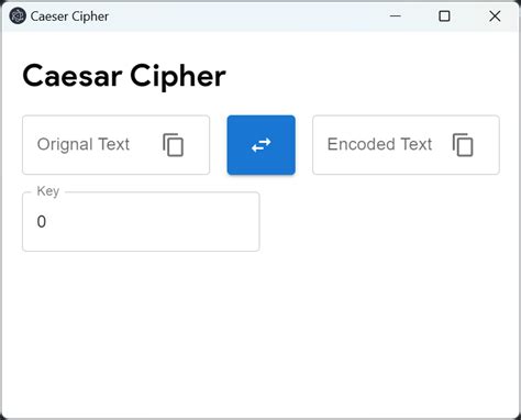 Github Alexwillmcleodcaesar Cipher Quick And Simple Desktop App For