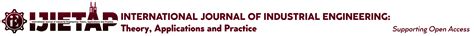 International Journal Of Industrial Engineering Theory Applications