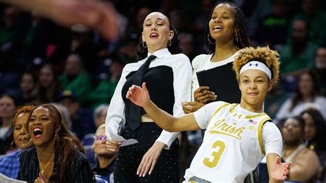 Notre Dame Womens Basketball Coach Shares ‘special Moment After No 1