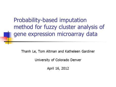 CISC 667 Intro To Bioinformatics Fall 2005 Systems Biology Gene