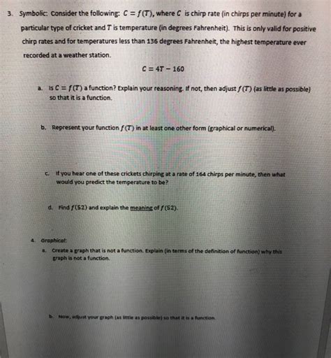 solved 3 symbolic consider the following c f t where c is