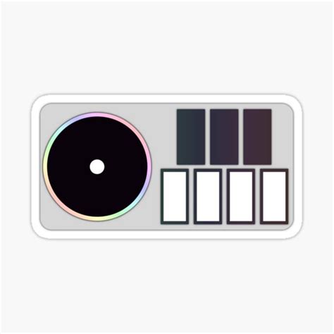 Beatmania Iidx Minimal Controller Sticker For Sale By Mrshoopa