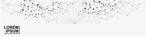 Global Network Connection Website Header Or Banner Design Abstract Background With Connecting