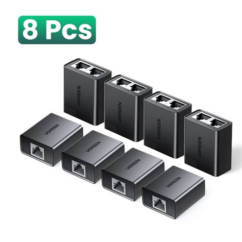 Ugreen Rj45 Разветвитель 1 на 2 Ethernet адаптер Удлинитель сетевого