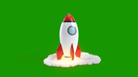 Rocket Animation Stock Video Footage For Free Download