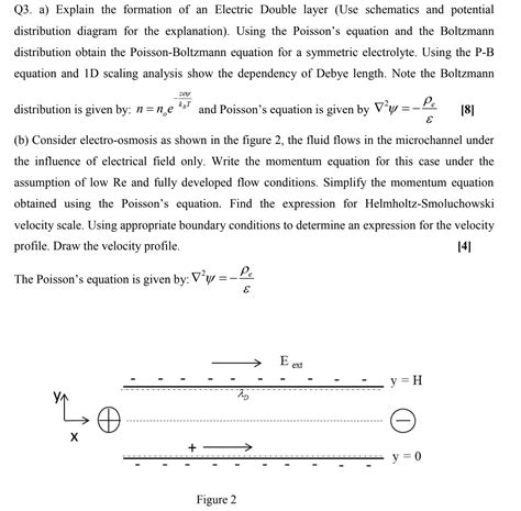 Solved Q3 Annoe Zeψψkbt ﻿and Poissons Equation Is ﻿given