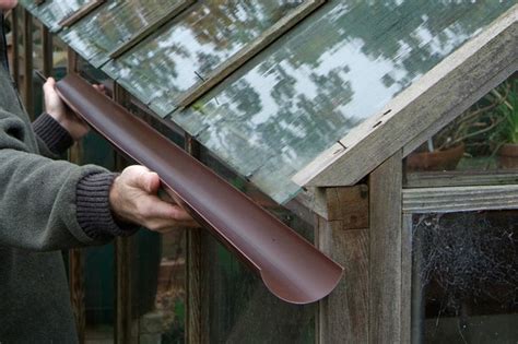 Fitting Greenhouse Guttering Bbc Gardeners World Magazine