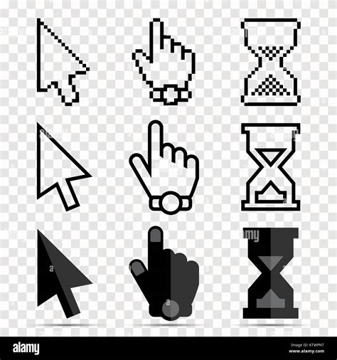 Smooth Hand Cursor Icon