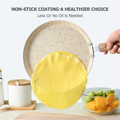 Echohome Kuali Leper Non Stick Roti Jala Pancake Crepe Pan Breakfast