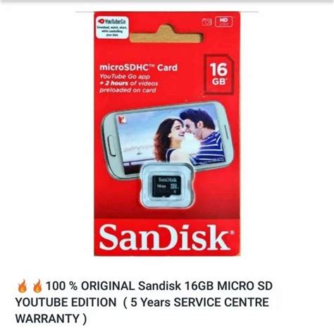 Sandisk Gb Memory Card Memory Size GB At Rs In North Parganas ID