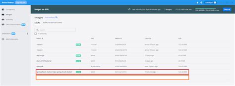 Запуск рабочего стола Docker с Spring Boot