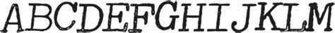holocenetypewriterslant reg otf 400 font monospaced vint what font is