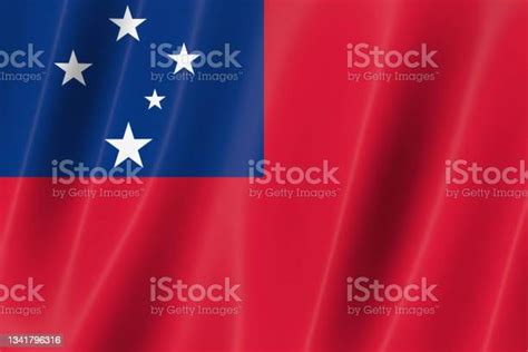 실크3d 파노라마 일러스트의 사모아 국기 0명에 대한 스톡 사진 및 기타 이미지 0명 기 배경 주제 Istock