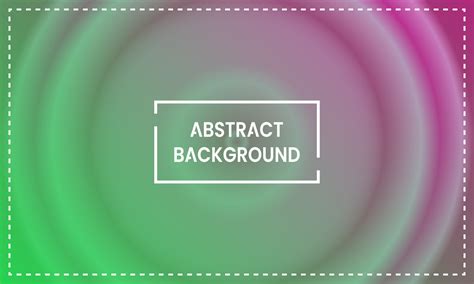 Pink And Green Radial Gradient Abstract Background With Frame Simple Blur Shiny Modern And