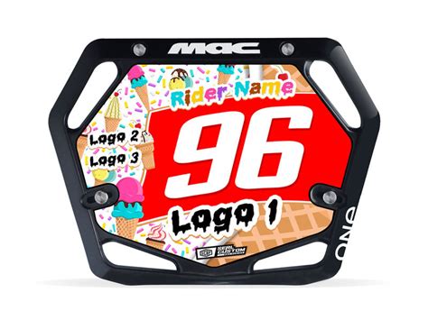 Mac Components Custom Bmx Plates Seal Custom Bmx Plates