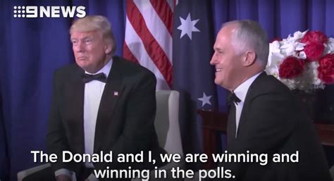 Australian Pm Malcolm Turnbull Mocks Trump