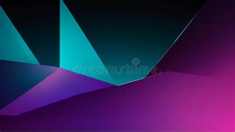 An Abstract Background With Geometric Prism Patterns In Bold
