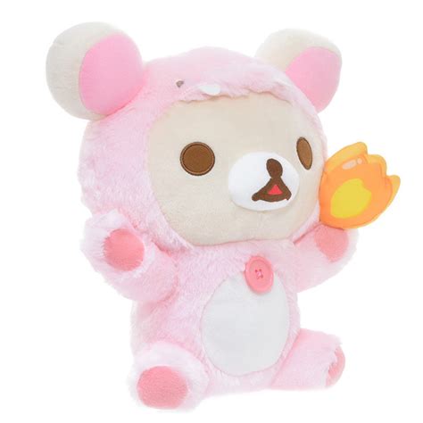 Plush Korilakkuma Dinosaur Pink Xl Rilakkuma Meccha Japan
