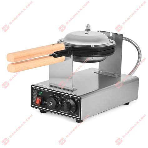 Bakomax Bubble Egg Waffle Maker Rotary