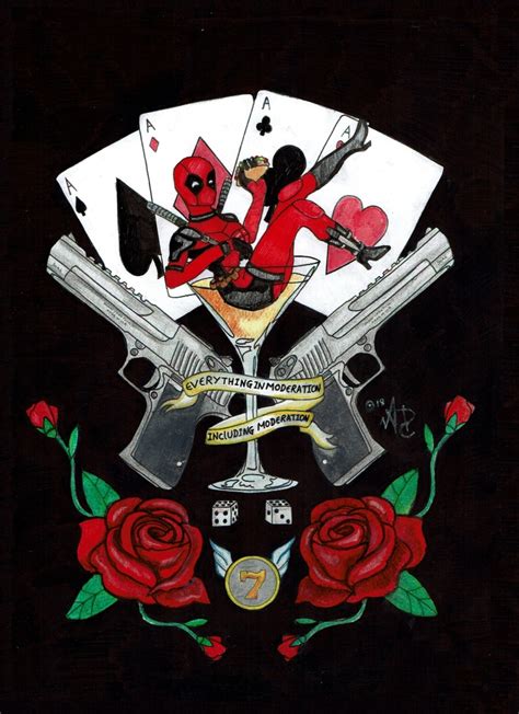 Deadpool Fanart Domestika
