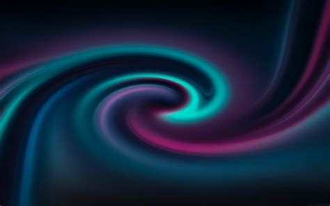 Descargar vórtice abstracto azul 4k patrones en espiral creativo