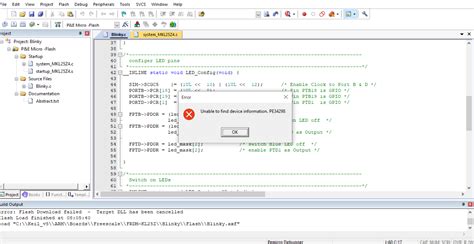 Frdm Kl25z Flash Error Keil Uvision5 Nxp Community