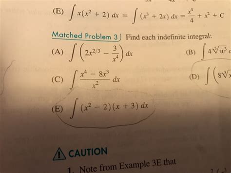 solved find each indefinite integral a integral 2x 2 3