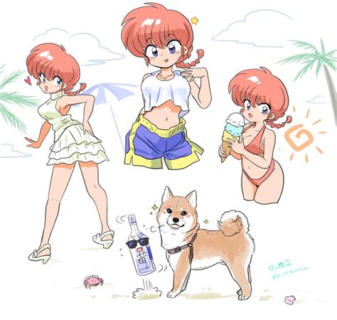 Ranma Chan Ranma Drawn By Wanta Futoshi Danbooru